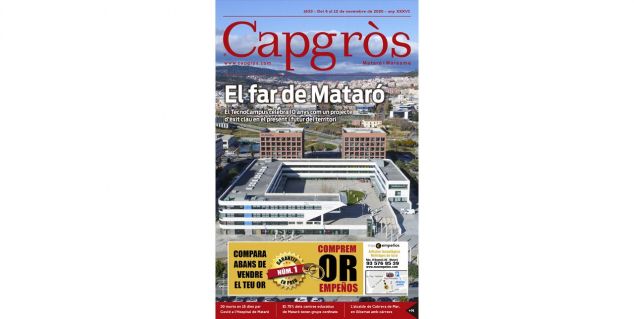 El décimo aniversario de TecnoCampus, portada del Capgròs 1633