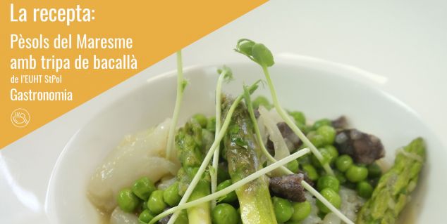 La receta de capgros.com: guisantes del Maresme con bacalao