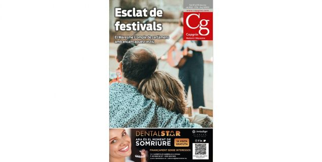 'Estallido de festivales', portada del Capgròs 1716