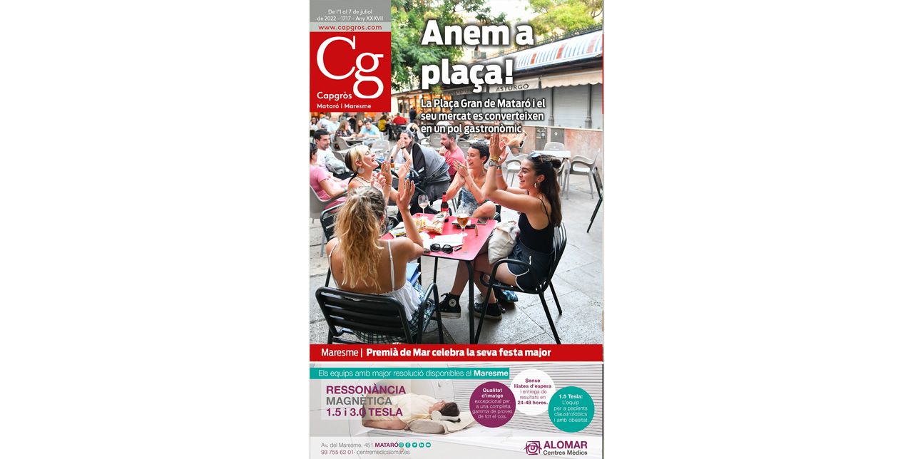 'Vamos a plaza', portada del Capgròs 1717