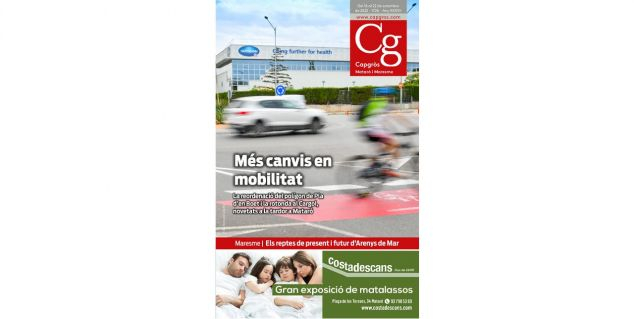 'Más cambios en movilidad', a la portada de Capgròs 1726