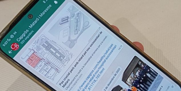 Te invitamos a seguir el nuevo canal de Whatsapp de Capgròs