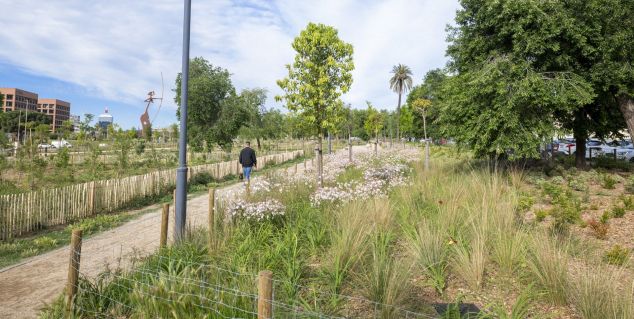 Ni chopos ni Pollancreda: así es el nuevo gran parque verde de Mataró