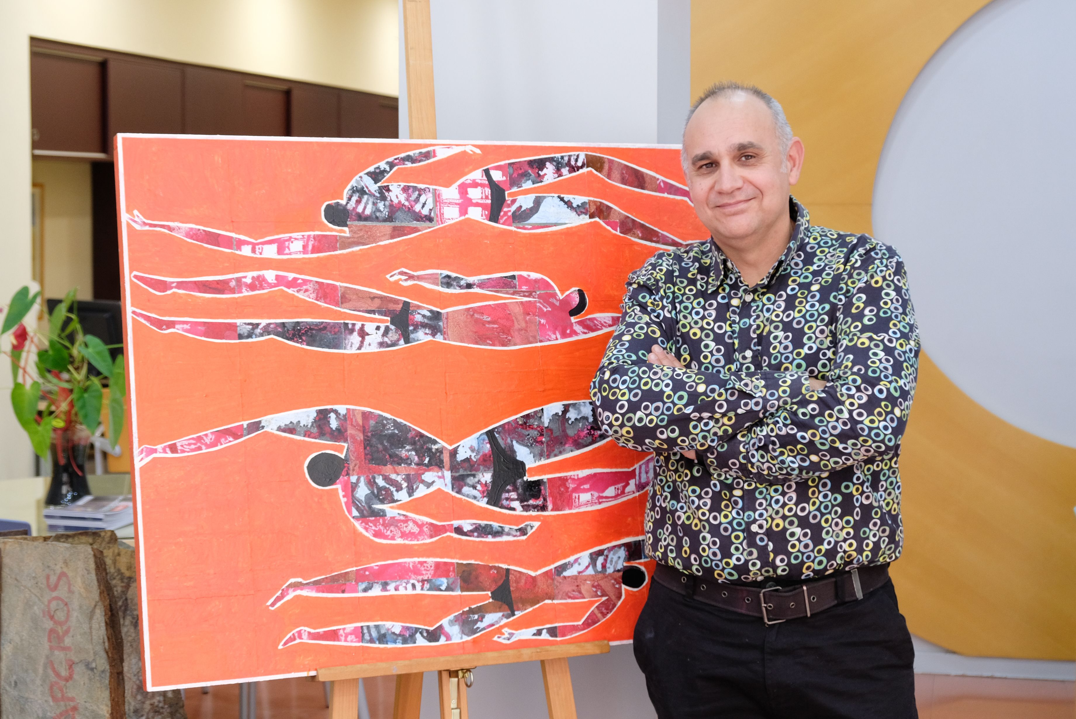 Rafael Romero navega a través de la pintura en su muestra al Espacio ...
